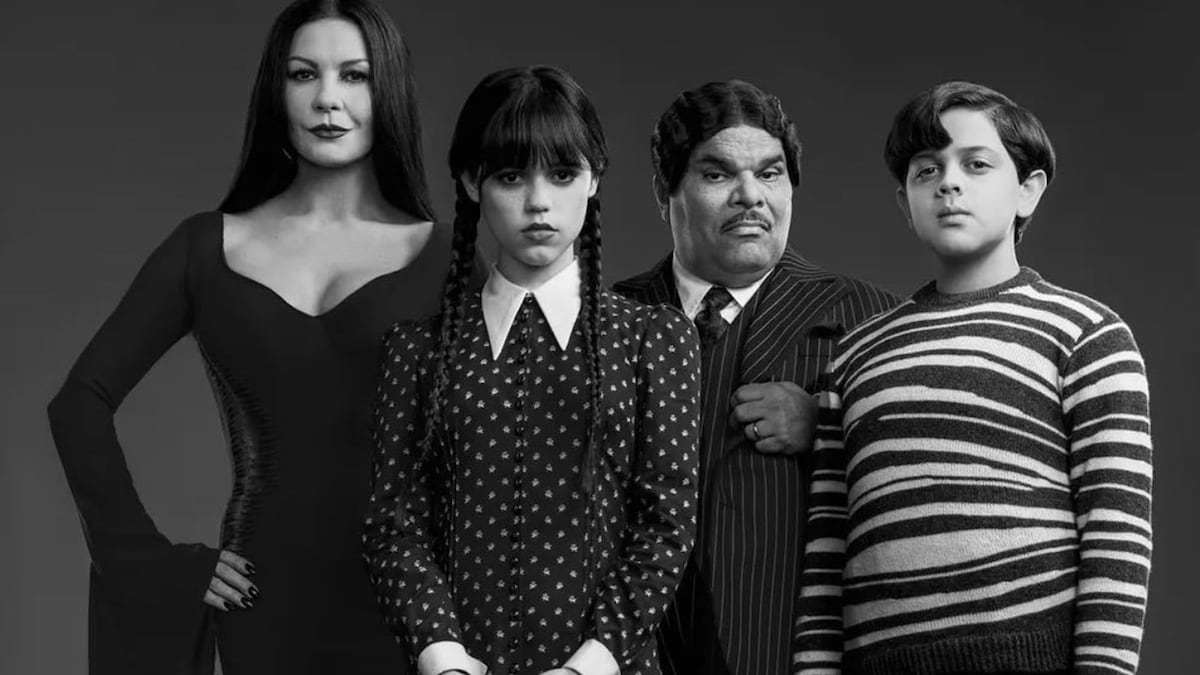 The Addams Family: First look at Catherine Zeta-Jones and Luis Guzmán ...