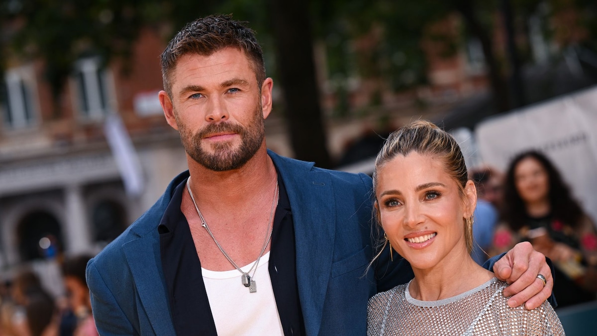 Chris Hemsworth and Elsa Pataky share a fun Christmas photo with their ...