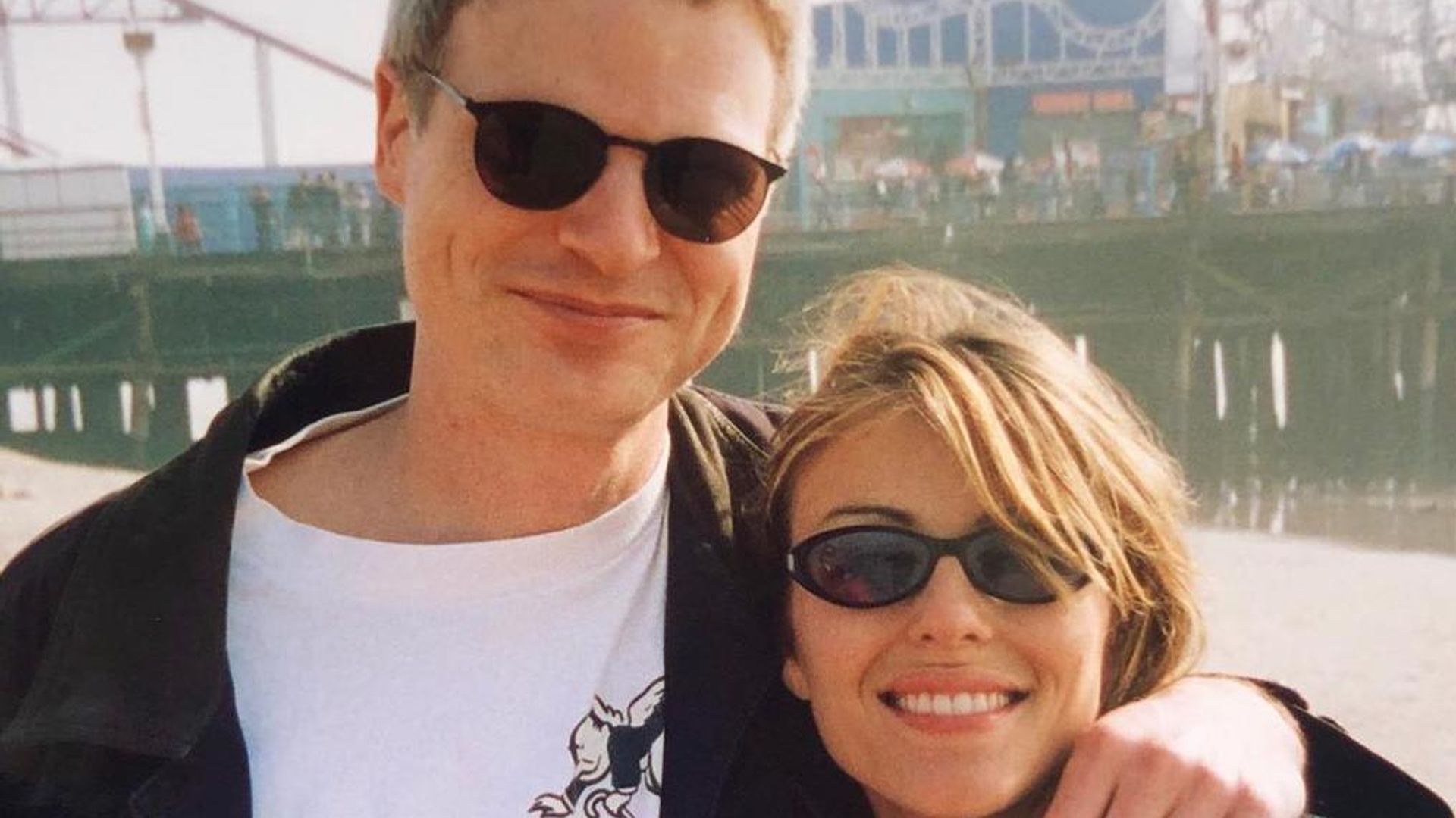 Elizabeth Hurley, Damian remember ex and dad Steve Bing who has died ...