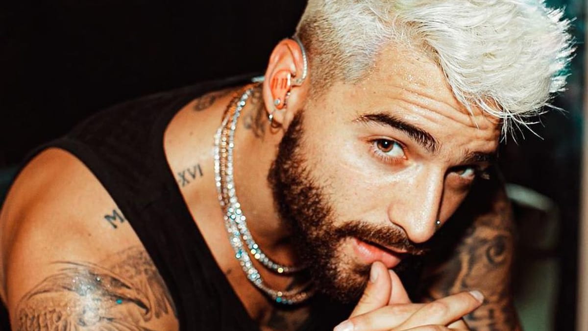 Maluma stuns fans with shaved beard