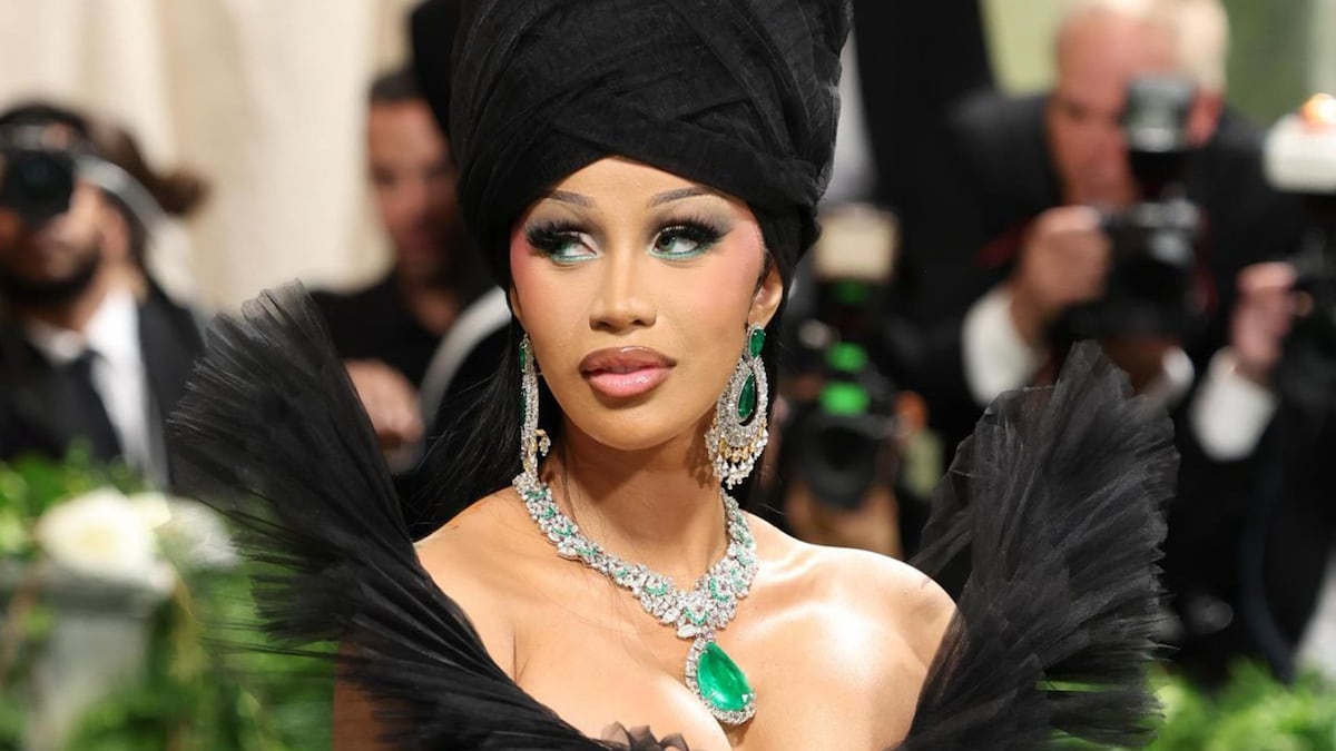 Cardi B responds after viral Met Gala moment