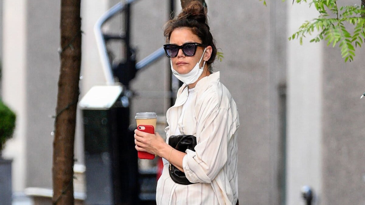 Katie Holmes was spotted out one day after her breakup