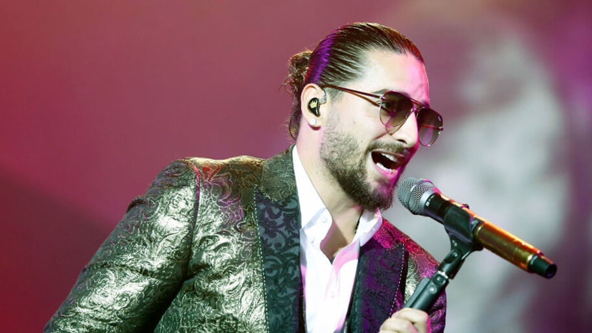 Colorful and vibrant, this is Maluma's eclectic fashion sense.