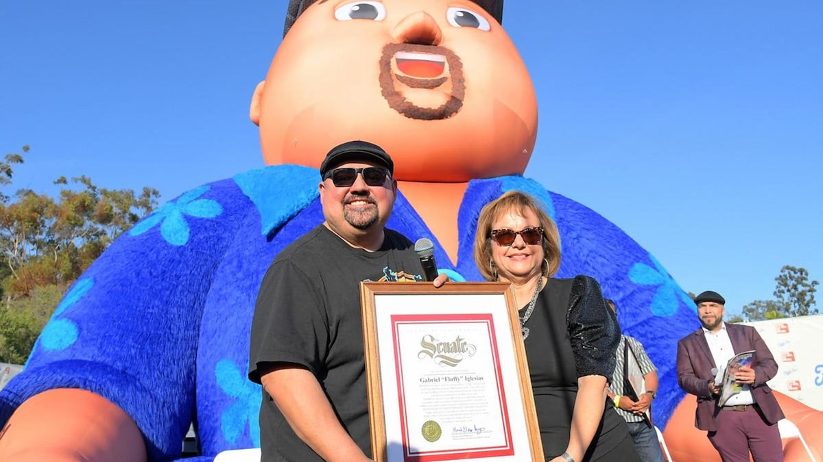Gabriel ‘Fluffy’ Iglesias makes history at Dodger Stadium