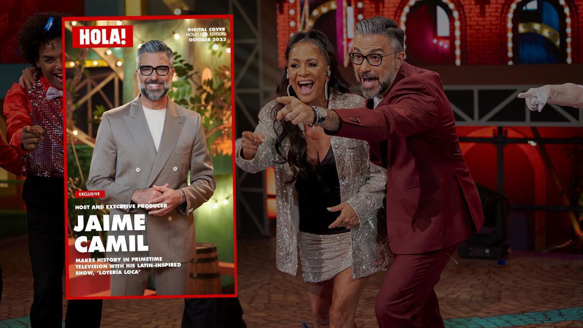 Jaime Camil makes history in primetime television with LOTERÍA LOCA