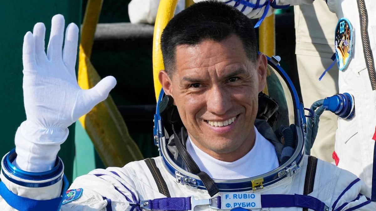 US-born Latino astronaut Frank Rubio just made history