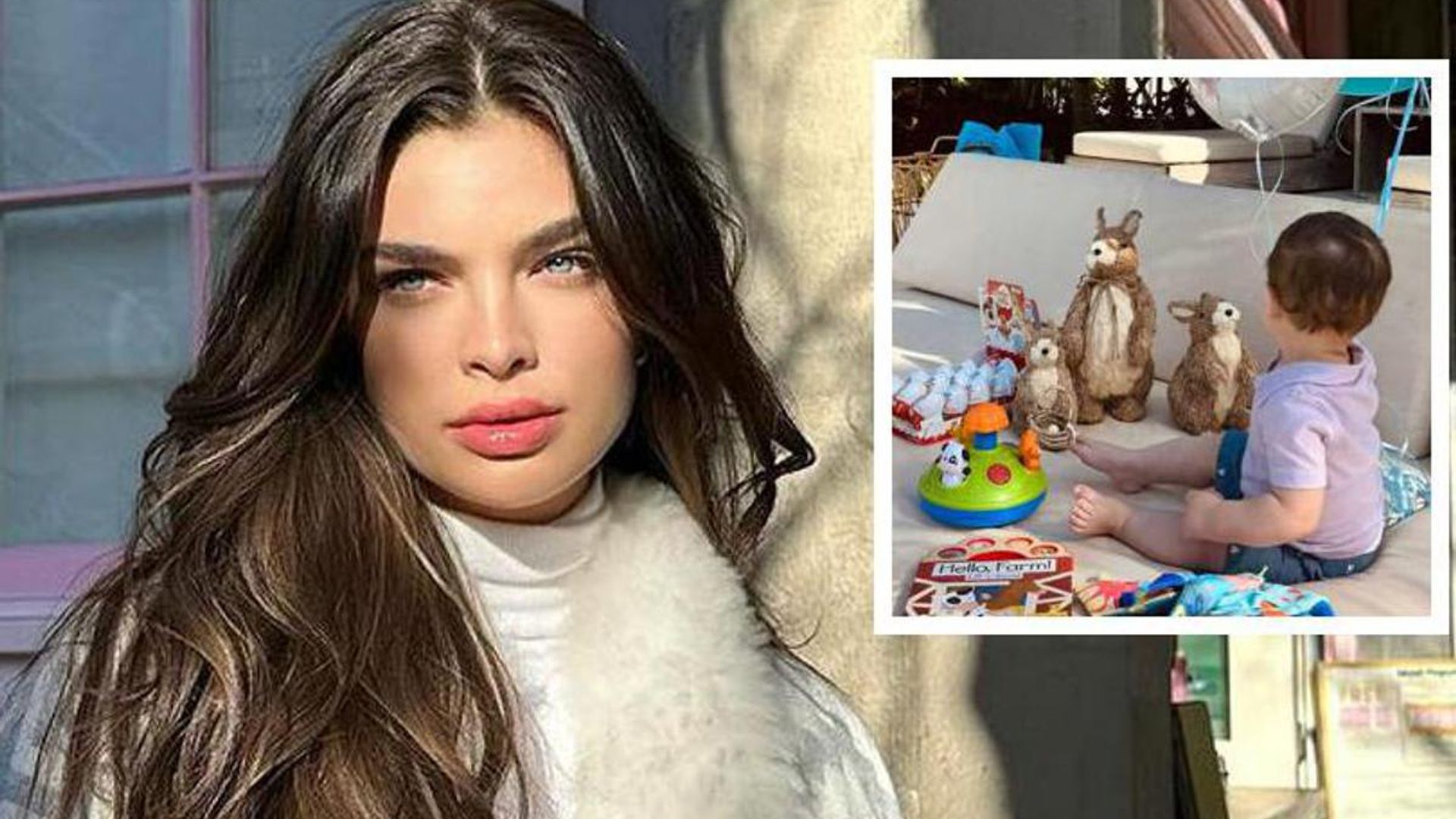 Nadia Ferreira and Marc Anthony’s baby celebrates his first Easter