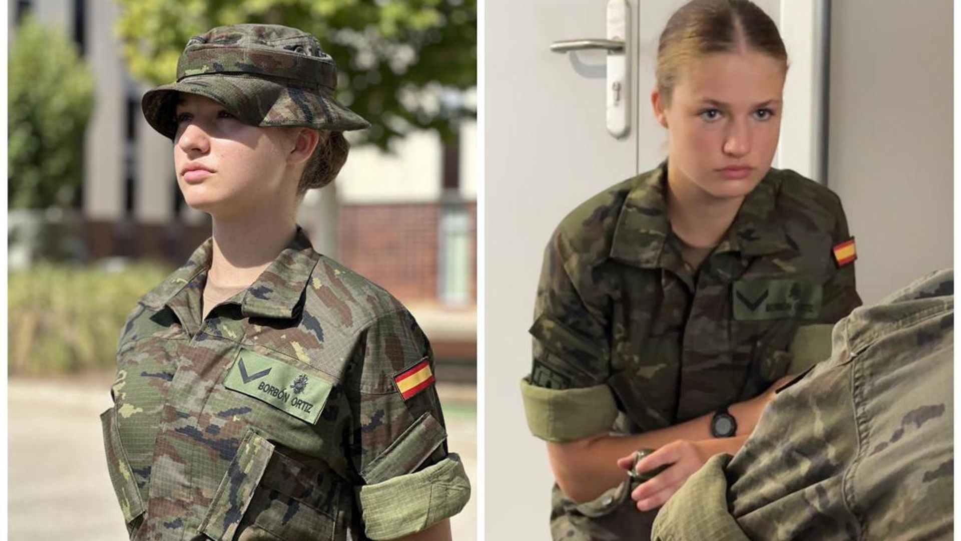 Princess Leonor's first day at the military academy: PHOTOS