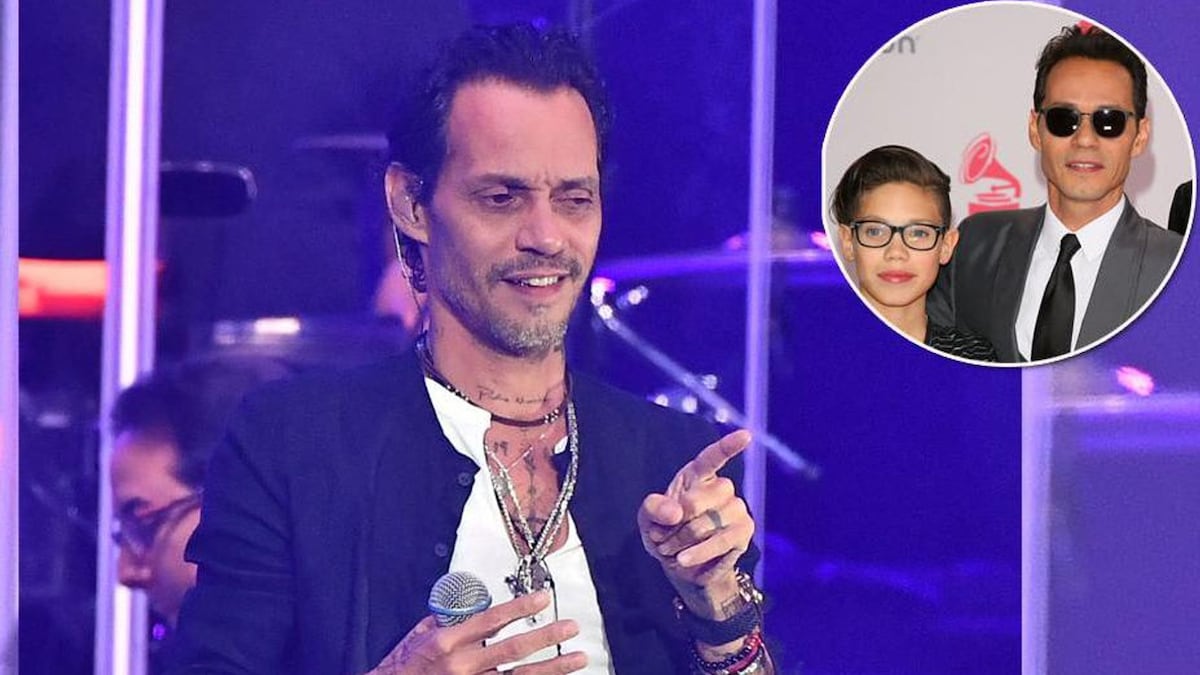Marc Anthony's son Ryan identical to dad in throwback photo