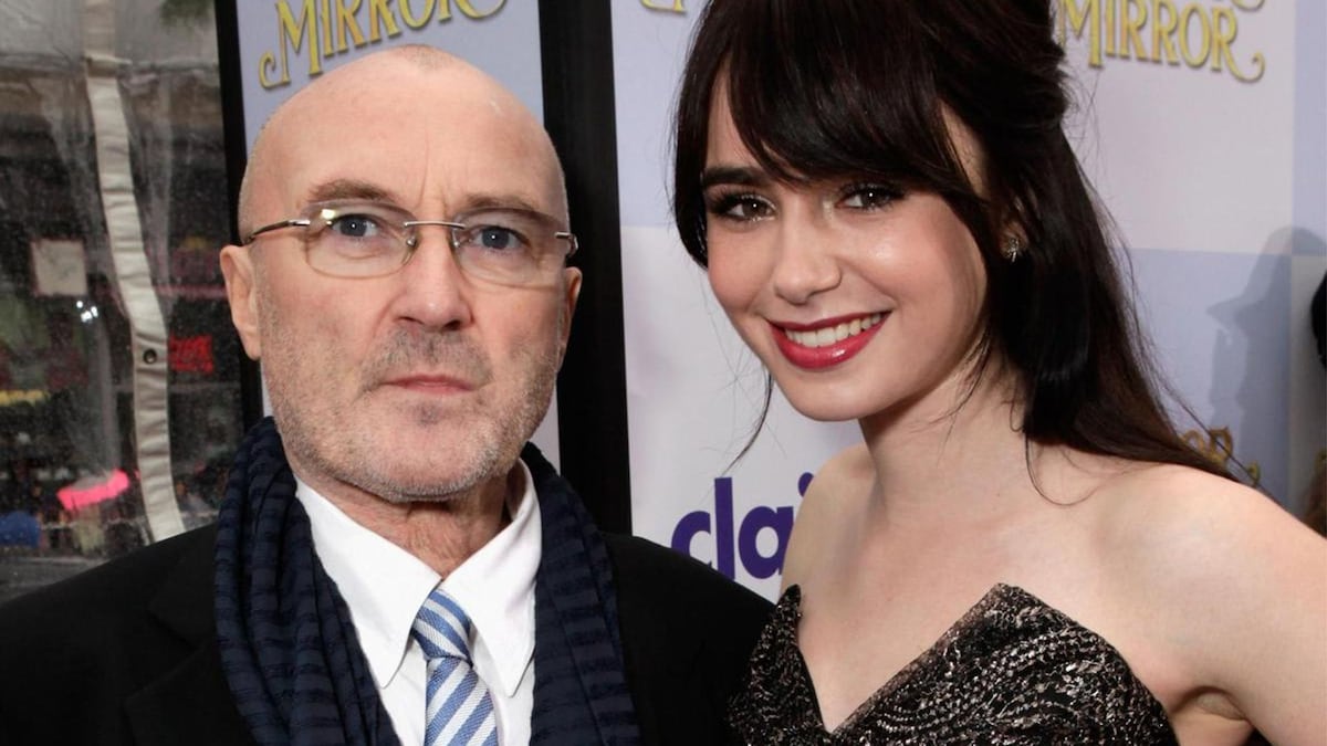 Lily Collins pays emotional tribute to dad Phil Collins on his birthday ...