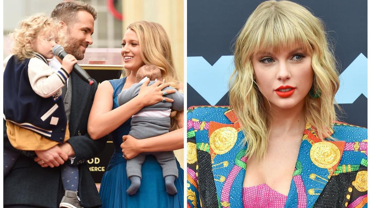 Blake Lively and Ryan Reynolds' child's name revealed by Taylor Swift