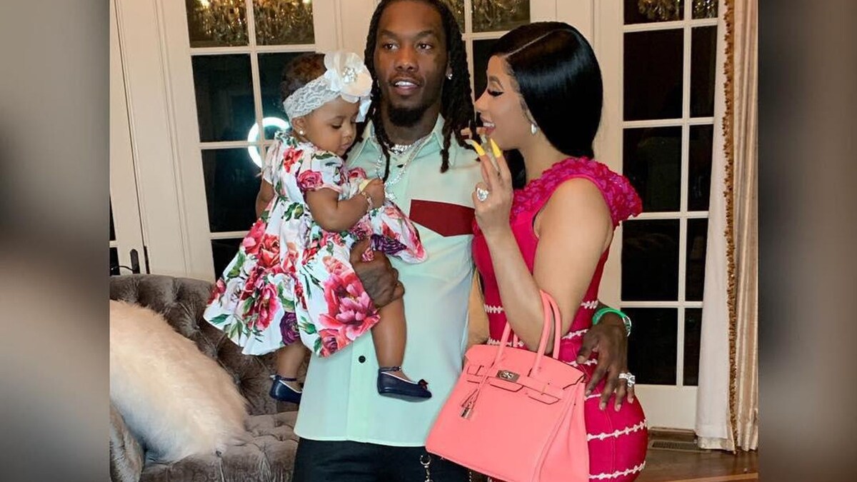 Cardi B and Offset's daughter Kulture performs Disney song