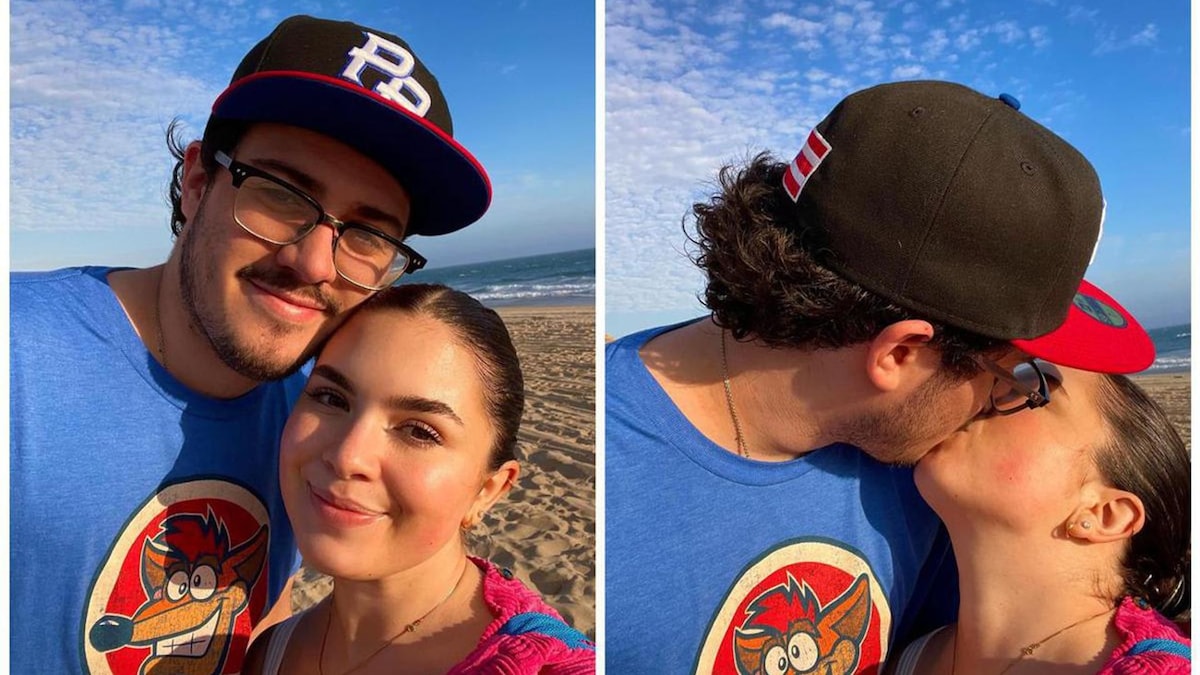 Cristian Muñiz and his romantic getaway with his girlfriend