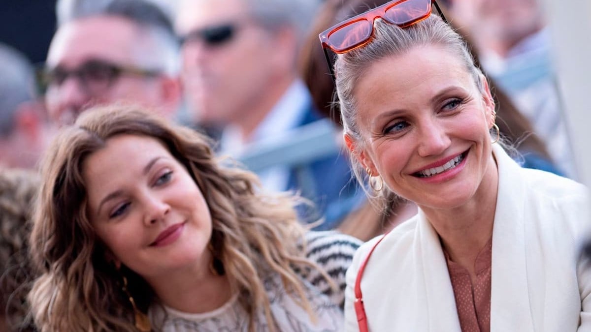 Drew Barrymore calls Cameron Diaz her “bestie poo poo”