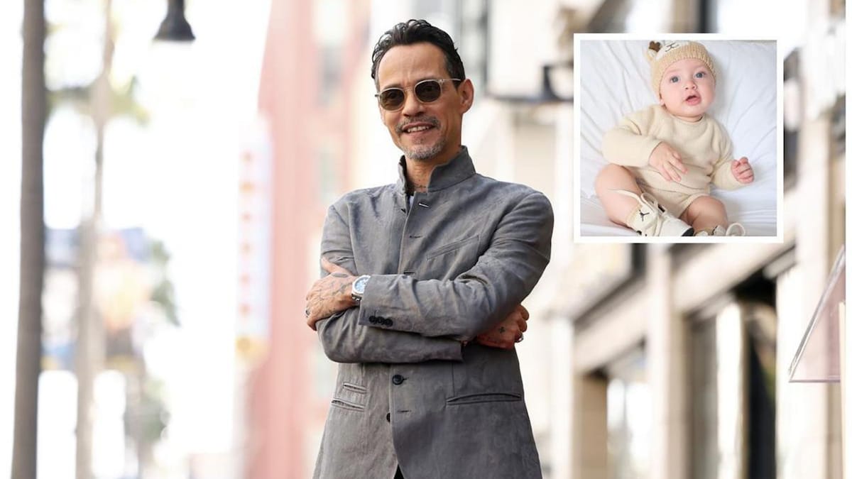 Marc Anthony says his son's birth was like hitting the jackpot