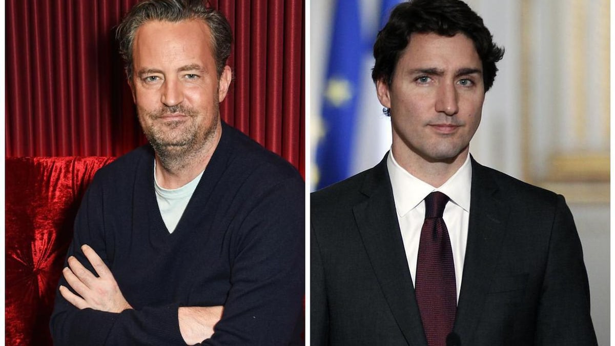 The connection between Matthew Perry and Justin Trudeau, the Prime ...