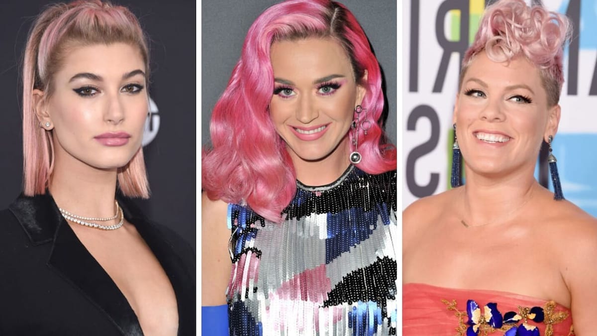 Celebrities who’ve chosen pink hues for their hair