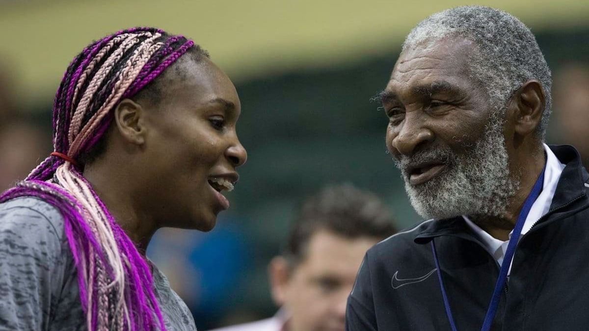 The adorable photo Venus Williams shared with her dad