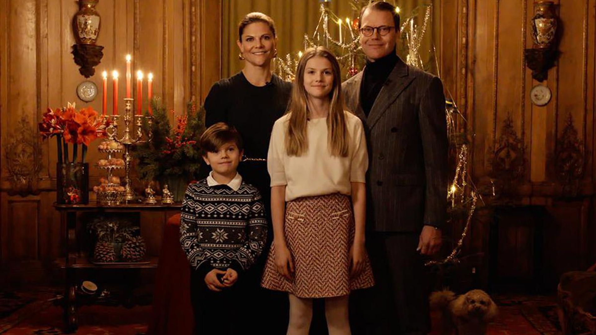 Princess Estelle and Prince Oscar decorate for the holidays in family’s ...