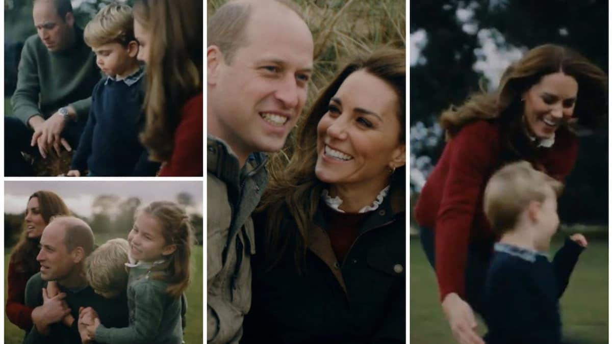 Prince William and Kate release video featuring ‘precious moments’ with ...