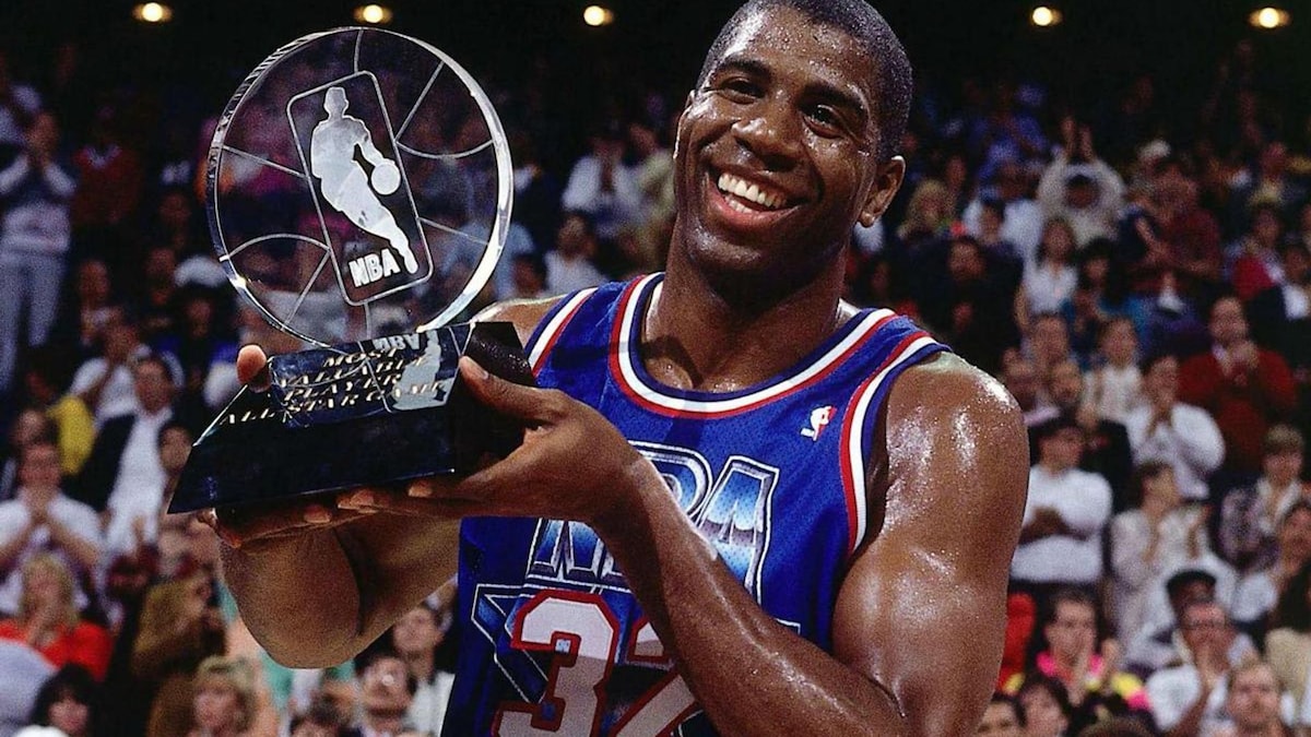 This day in history: Magic Johnson makes sports history with an ...