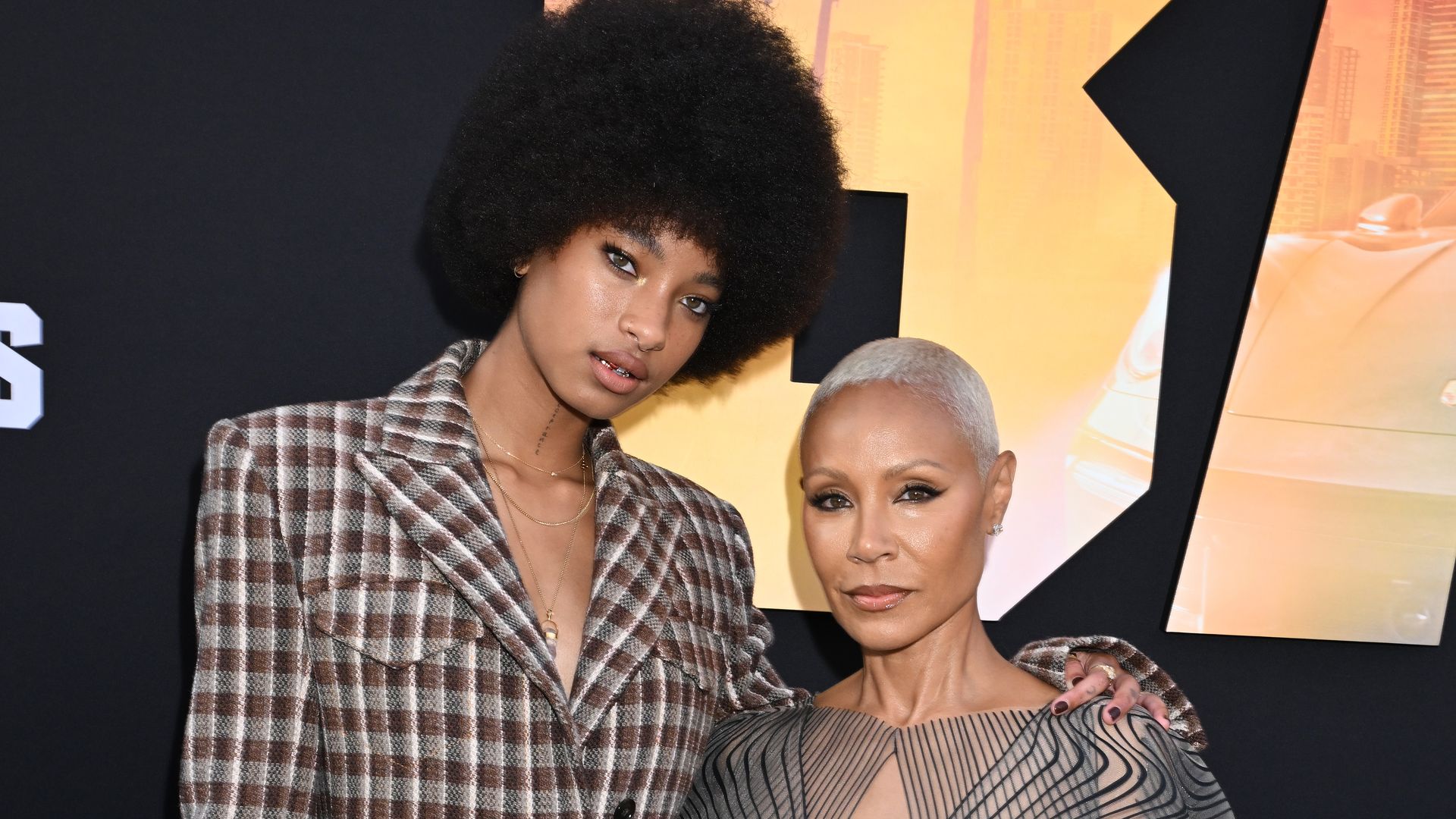 Jada Pinkett Smith's reaction to Willow’s performance