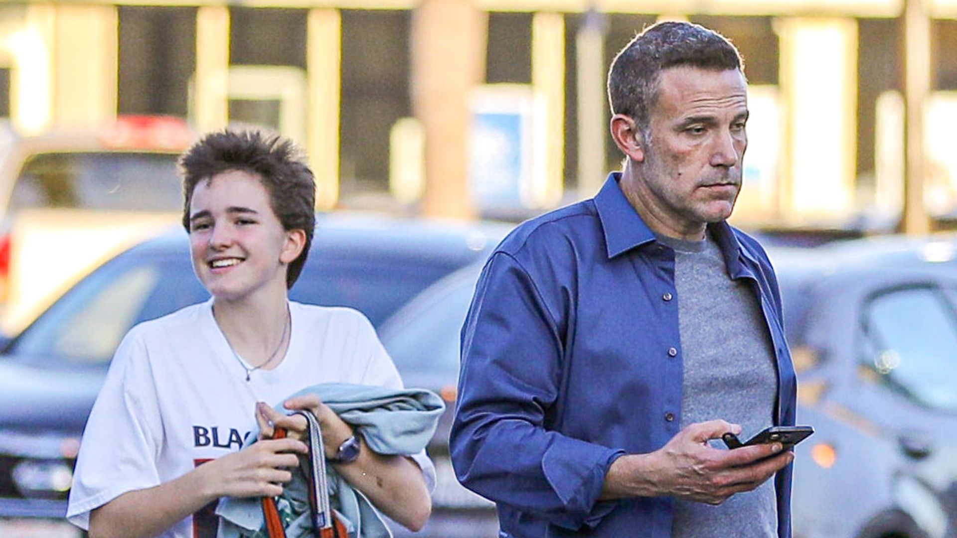 Ben Affleck takes Fin and their friends to the movies days after ...