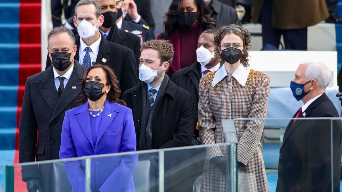 Kamala Harris’ stepdaughter Ella Emhoff wowed at inauguration