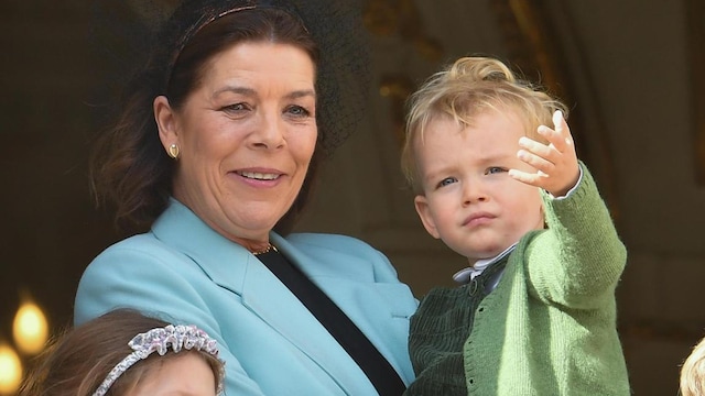 Princess Caroline hits the slopes with grandkids during royal family ...