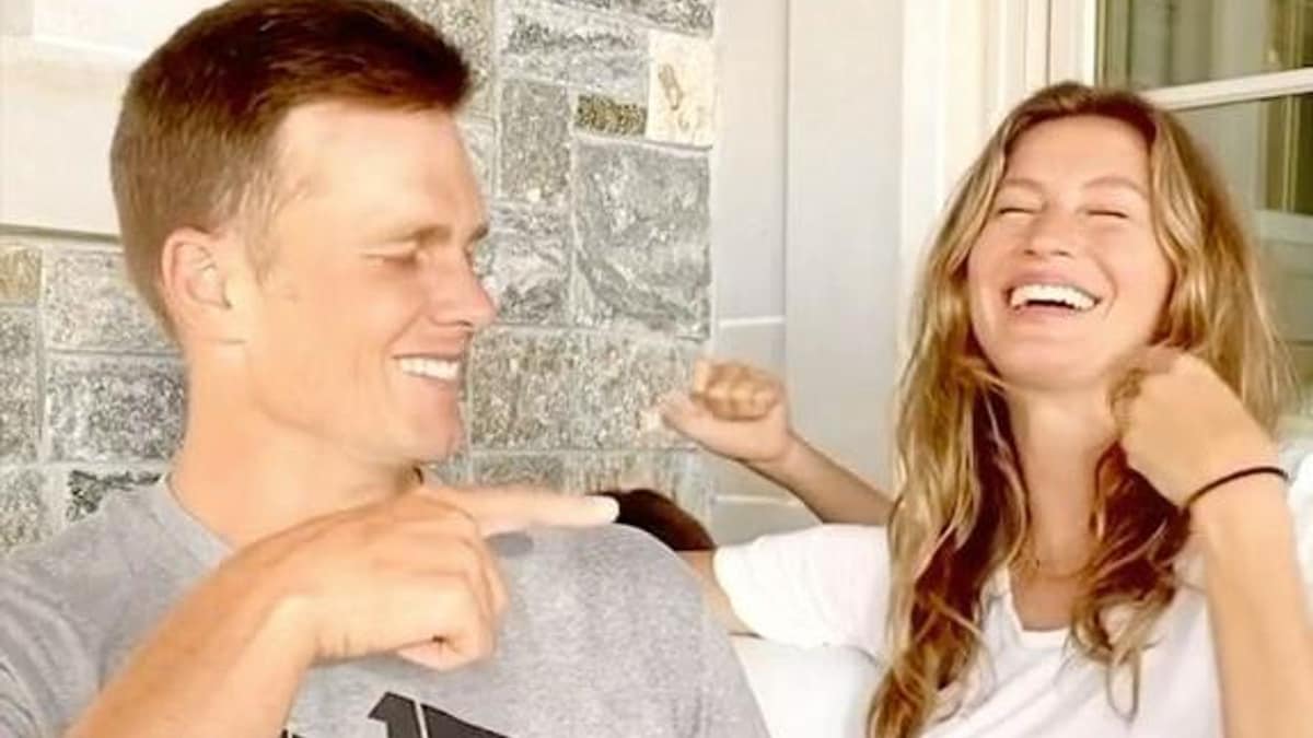 Gisele Bundchen and Tom Brady take the couples challenge