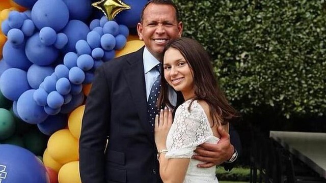 Alex Rodriguez shares hilarious video visiting his daughter in college