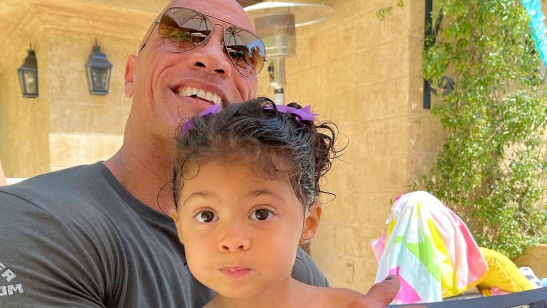 Jason Momoa surprises Dwayne Johnson’s daughter for her birthday
