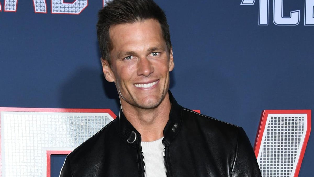 Tom Brady stars in a fictional talk show in Hertz commercial