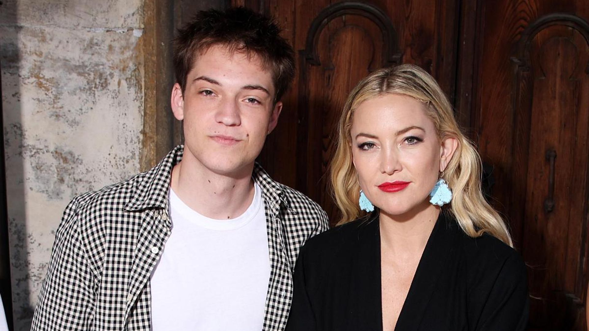Kate Hudson and her son share rare photo at fashion show