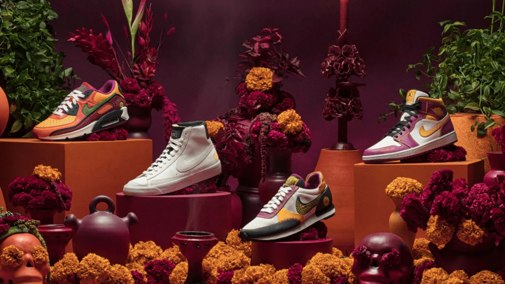 Nike and Adidas launch sneakers for Día de Muertos