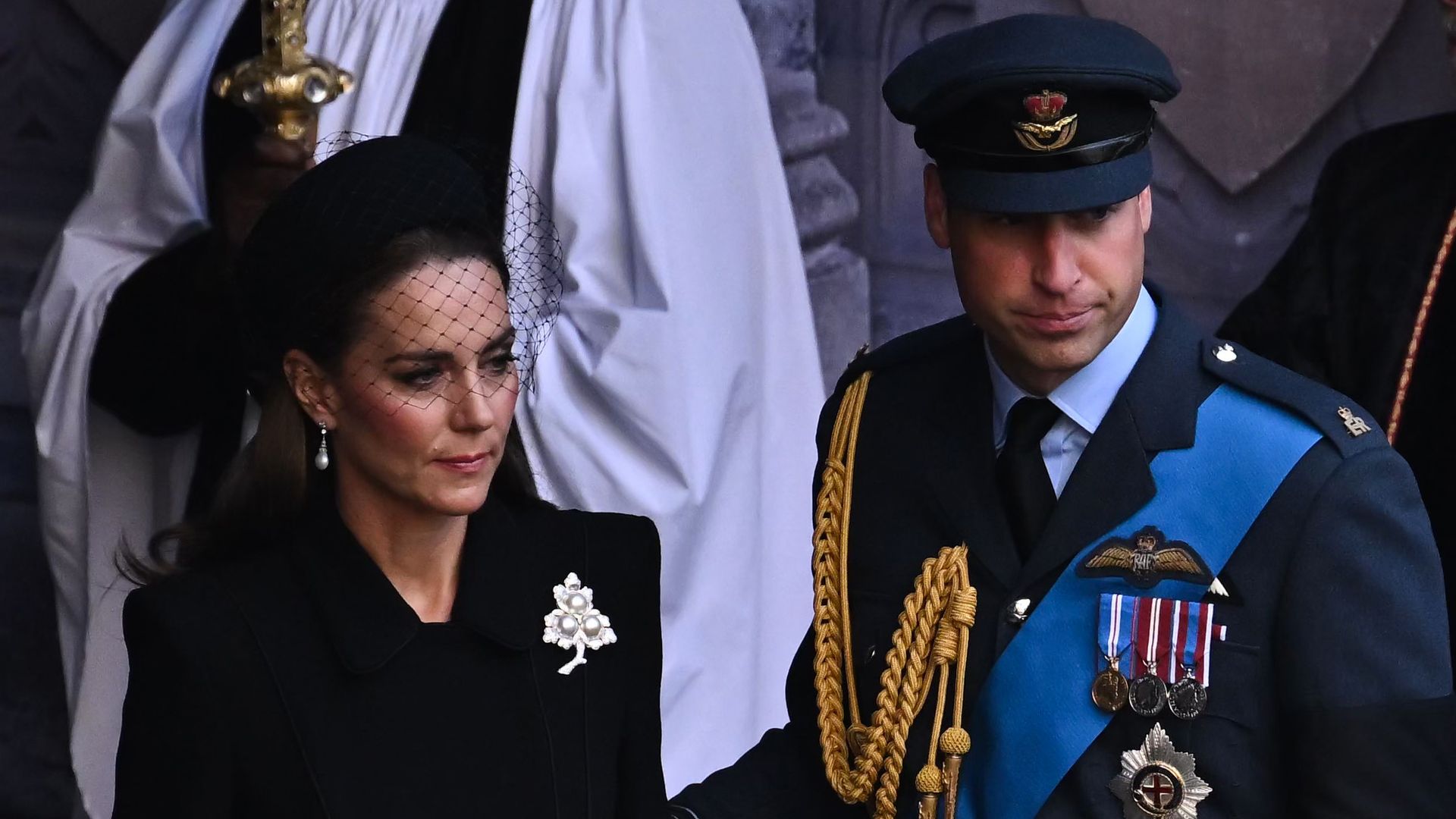 The Prince and Princess of Wales mourn death of royal family member ...