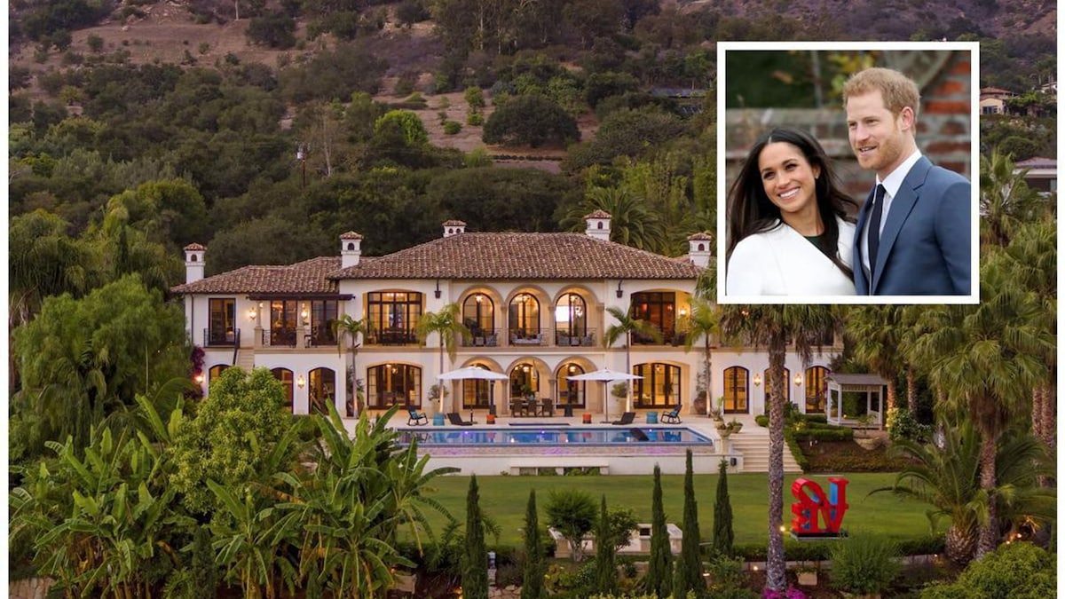 Inside 'Harry & Meghan' Montecito mansion