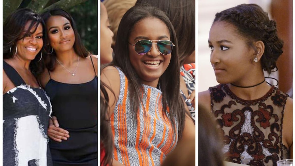 Sasha Obama's style, from teen first daughter to college kid