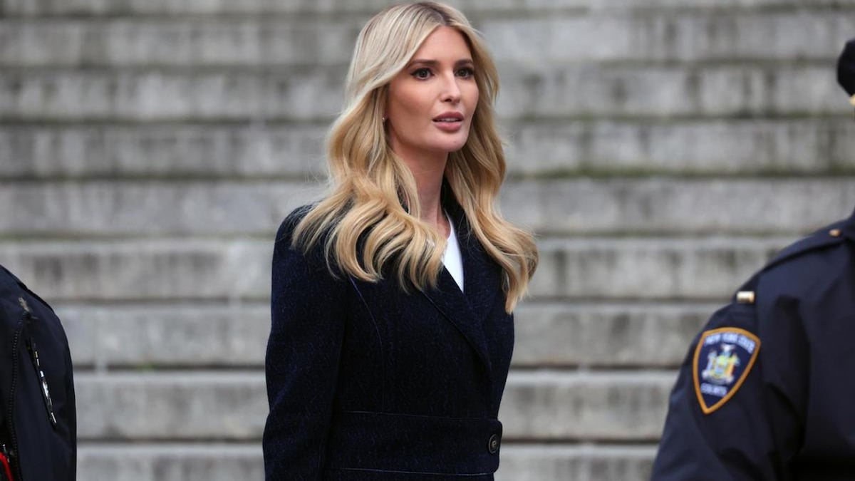 Ivanka Trump wears designer suit at Donald Trump’s trial
