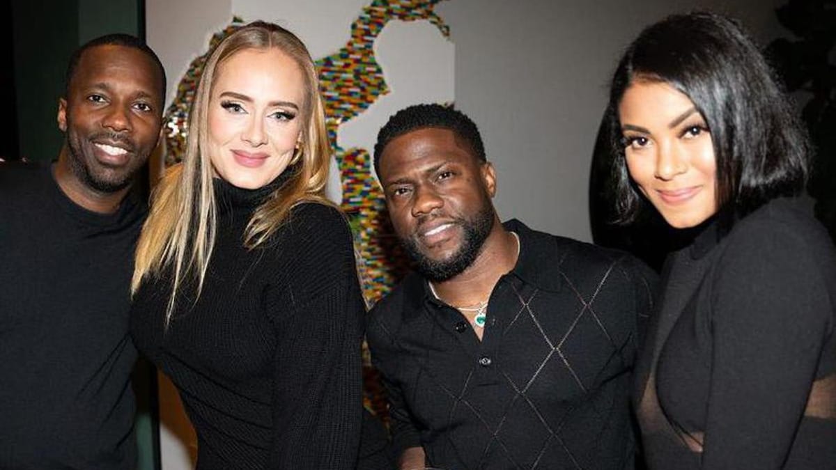 Adele parties with her boyfriend Rich Paul and friends