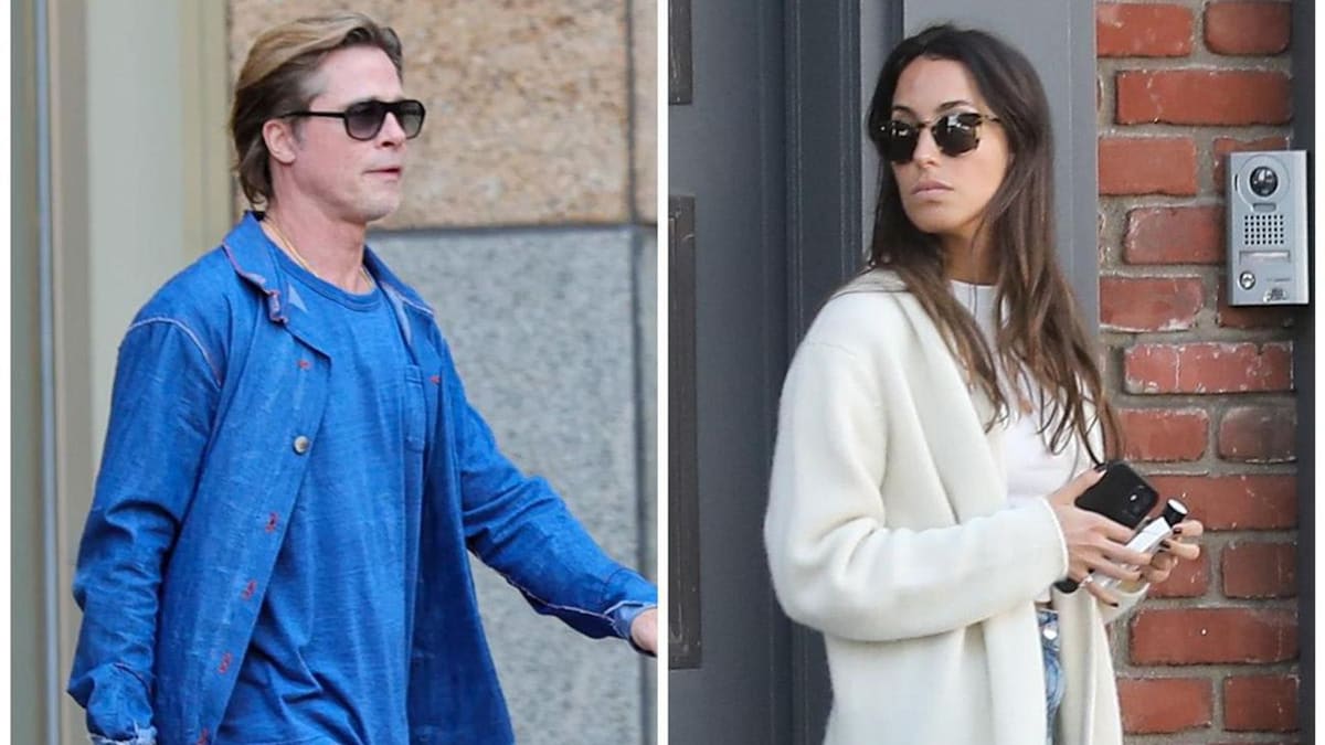 Brad Pitt and Ines de Ramon welcomed 2023 together
