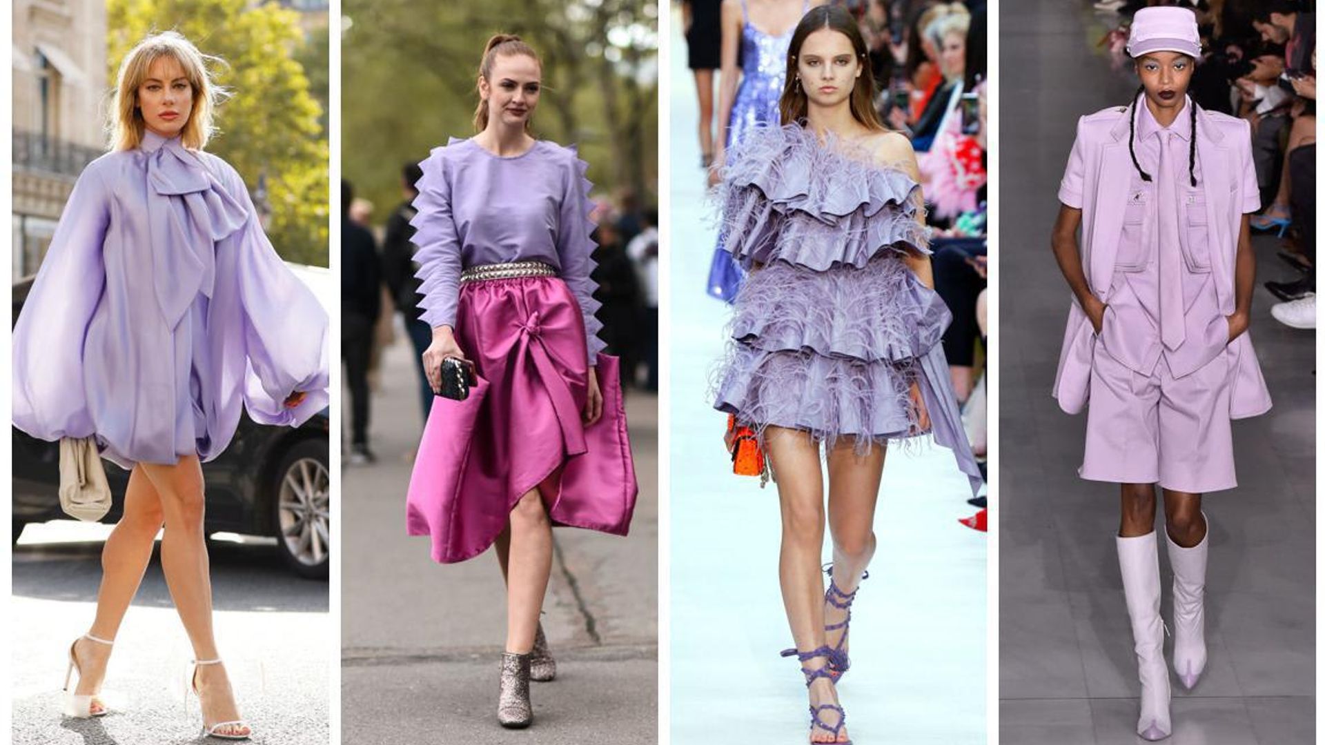Fashion trends 2020: Millennial purple is the color of the season