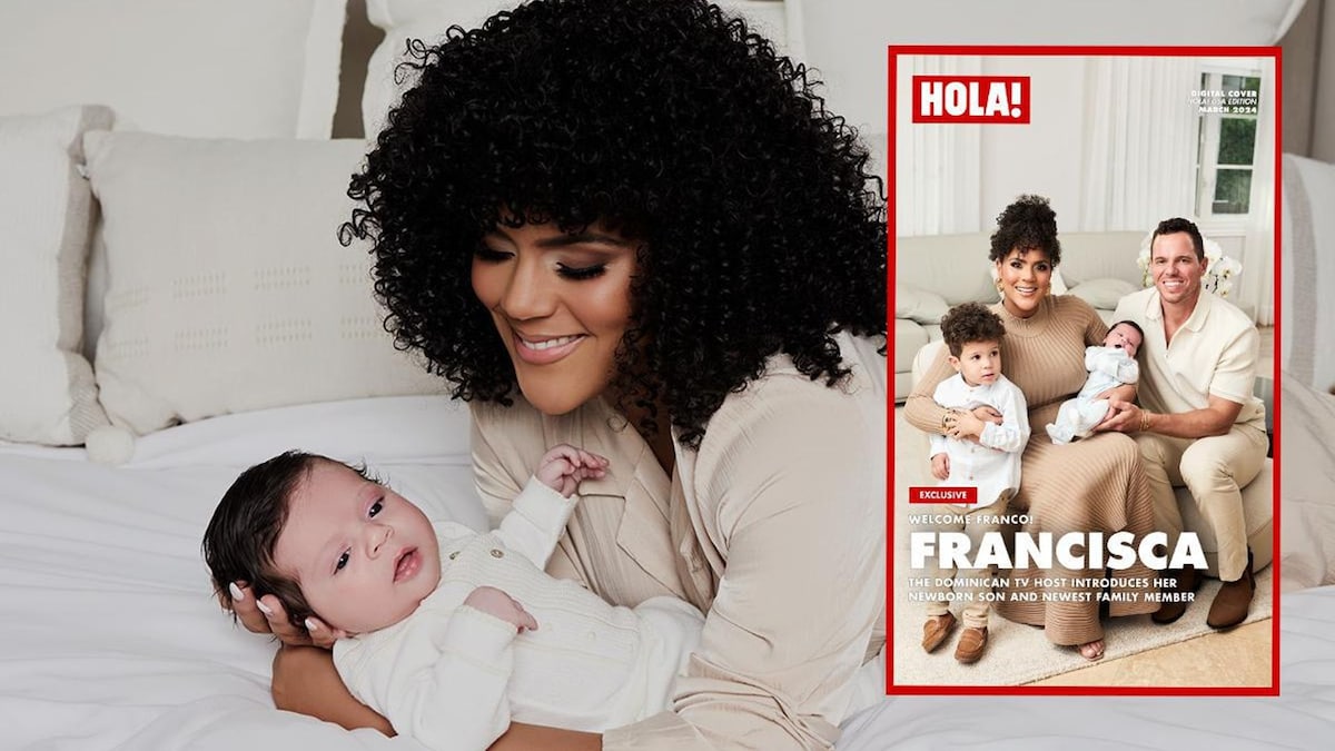 Exclusive: Francisca introduces us to her second son, Franco