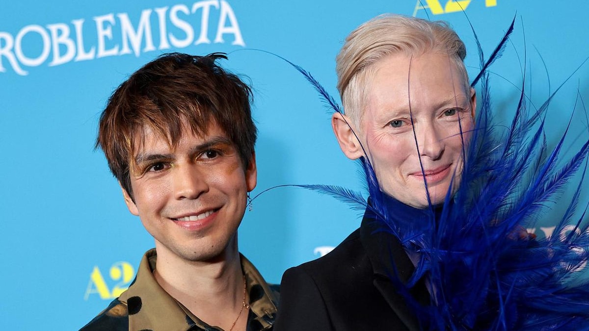 Julio Torres and Tilda Swinton ‘Problemista’