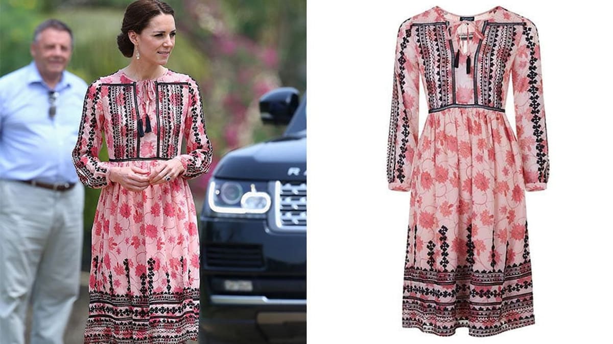 Kate Middleton champions Topshop in latest royal tour outfit
