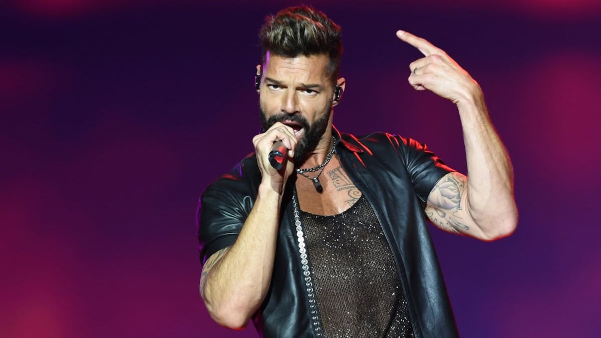 Ricky Martin is sporting a new look