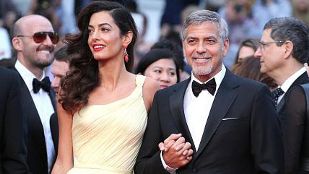 George Clooney says he ‘married up’ with Amal