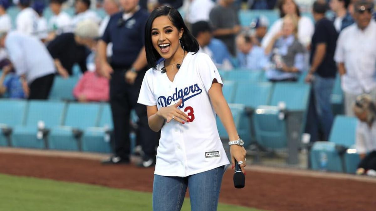 Becky G shares her exercise workout routine for us to follow along