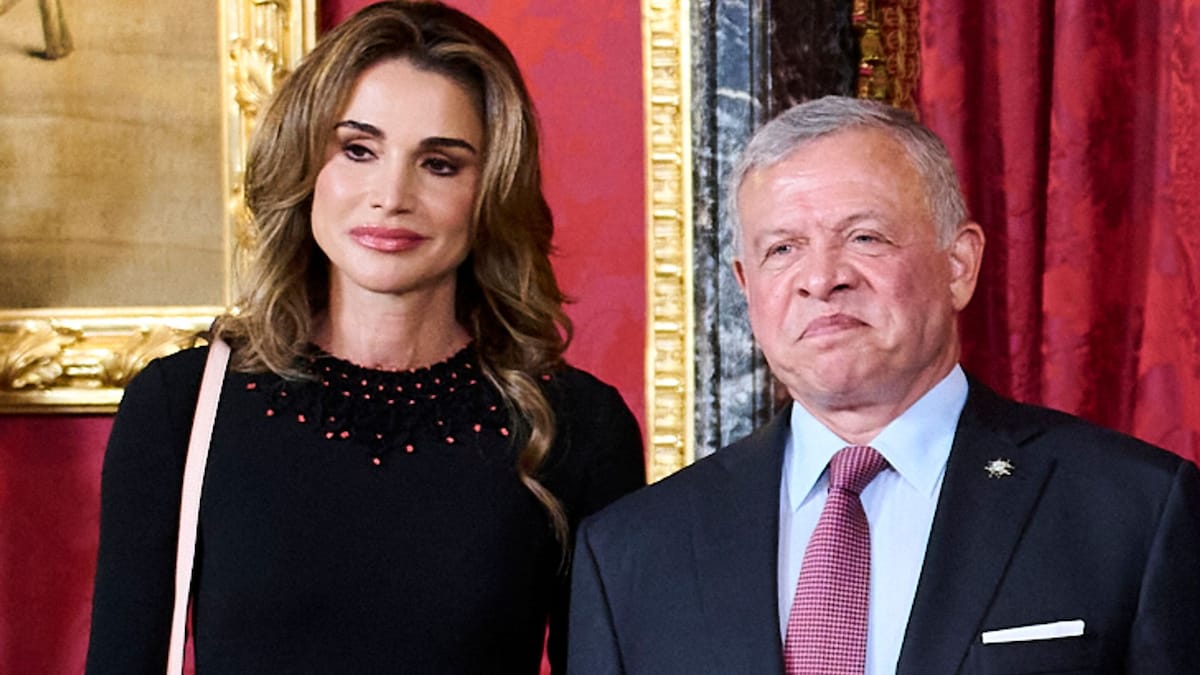 Queen Rania’s husband King Abdullah shares sweet moment with ...