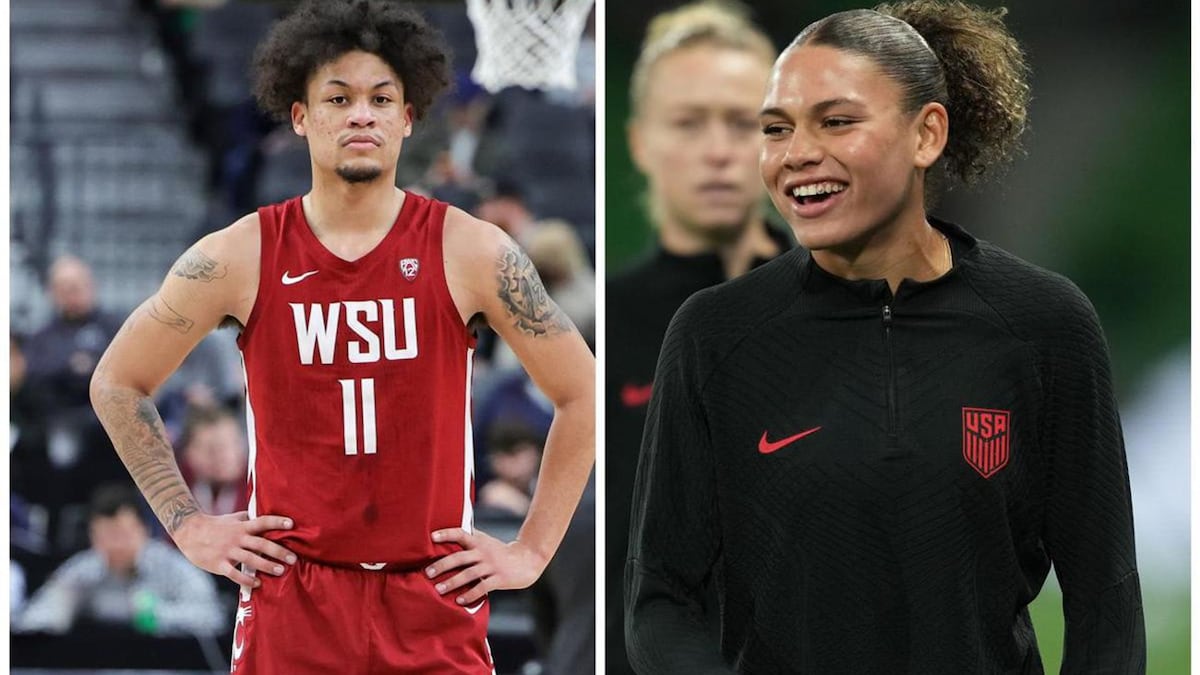 Trinity Rodman completes the sibling challenge with DJ